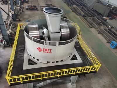 China BBT TWPM185 & TWPM200 Wet Pan Mill for Clay Brick Production - 40-90 m³/h Capacity, 1850-2000mm Rollers for sale