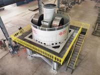 China 45-60 m³/h Wet Pan Mill for Clay Brick Production - 1850×700mm Roller Size with 98 kW Motor for sale