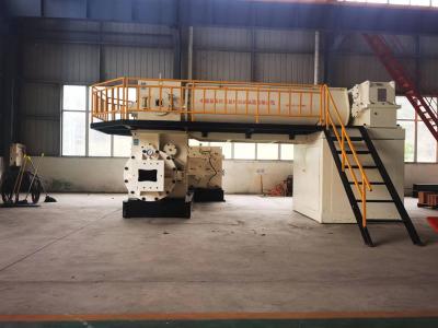 China Two Stage Vacuum Extruder Clay Brick Machine 30,000kg Capacity with 4.0MPa Extrusion Pressure for sale