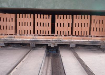 China Full Automatic Clay Brick Tunnel Kiln 4.6m 6.9m Width with 50,000-180,000 Pcs/Day Capacity for sale