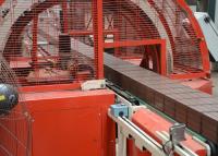 China Full Automatic Hydraulic Clay Brick Cutter Machine 190mm Cutting Length 8 Bricks/Cycle ISO9001 Certified for sale