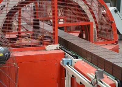 China Full Automatic Hydraulic Clay Brick Cutter Machine 190mm Cutting Length 8 Bricks/Cycle ISO9001 Certified for sale