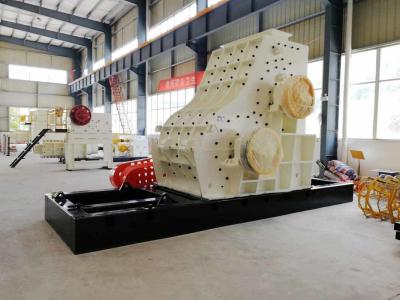 China 220V/380V Dual-Rotor Hammer Crusher for Minerals Processing - 90-150 t/h Capacity, ≤3mm Output for sale