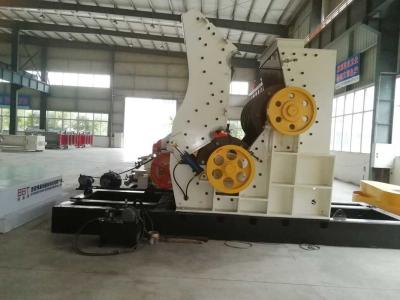 China 180kw Double Rotor Hammer Crusher 36 Hammers Water Content 8.5% Minerals Processing for sale