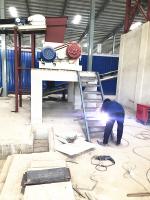 China Hydraulic Clay Brick Cutting Machine 520mm Max Cutting Width 6-8 Cuts per Minute for sale