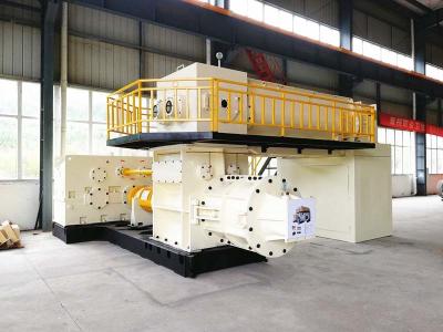 China Vacuum Extruder Clay Brick Machine 10,000-19,000 pcs/h Capacity with 3.0-4.0 MPa Extrusion Pressure for sale