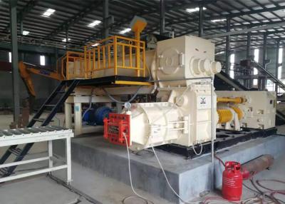 China Automatic Vacuum Clay Brick Making Machine 11000-16000 m³/h Capacity for Tunnel Kiln Projects for sale