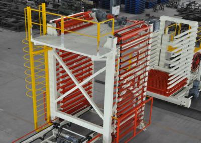 China Full Automatic Clay Brick Loading Unloading Machine with Single Layer Dryer Chamber - 90° Steering System for sale