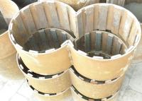 China Vertical Mud Cylinder Lining for Brick Making Machinery - Wear-Resistant Steel Construction for Vacuum Extruders for sale