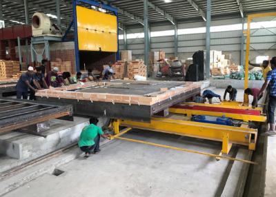 China Hydraulic Pushing Machine 30t Force for Clay Brick Kiln Plant | HP30 Model with 30kW Power and 2,000mm Stroke for sale