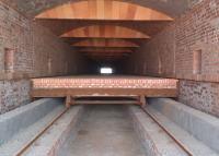 China Auto Refractory Clay Brick Tunnel Kiln with Pressure Balance System - Flat Roof Design & Waste Heat Recovery for sale