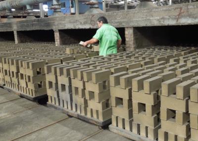 China Semi Automatic Solid Clay Brick Dryer Machine Dry Cart 1100×1100×250 mm Wear Resistant Cast Iron for sale