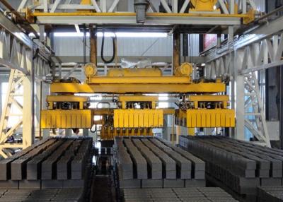 China Fully Automatic Clay Brick Stacking Machine with 500kg Load Capacity and ±0.5mm Precision for Hollow Blocks for sale