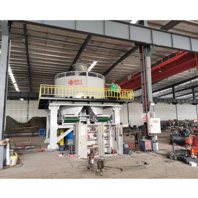 China BBT TWPM-185 Wheel Wet Pan Mill 1850mm Roller 40-50 m³/h Capacity for Clay Brick Production Line for sale