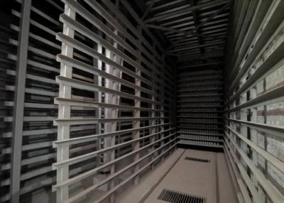 China 290KW Automatic Clay Brick Dryer Machine - 72.33m Drying Chamber with 24,192 Brick Capacity for sale