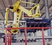 China Automatic Robotic Brick Setting Machine 500kg Load 4 Axis for Clay Brick Production Line for sale