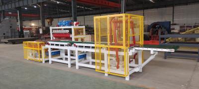 China Clay Hollow Block Cutting Machine System with 16 cuts/min capacity, 2.1m strip length, 300mm height and 600mm width cutting capability for sale