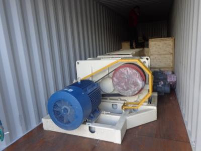 China Large Capacity Twin Shaft Mixer Clay Brick Raw Material Mixing Machine 45-110kW for sale