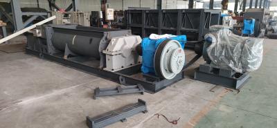 China Double Shaft Mixer Clay Brick Machine 75kW 3000mm Raw Materials Extruder for Block Factory for sale