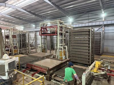 China Tunnel Dryer Drying System for Automatic Red Clay Brick Production - Two-Channel Design with Waste Heat Recovery for sale