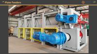China 120 tons/h Chain plate box feeder clay brick making factory box feeding machine for sale