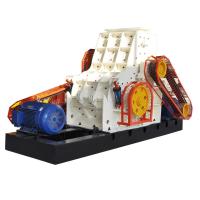 China Double toothed roller high-speed rotating hammer crusher for clay brick making industry for sale
