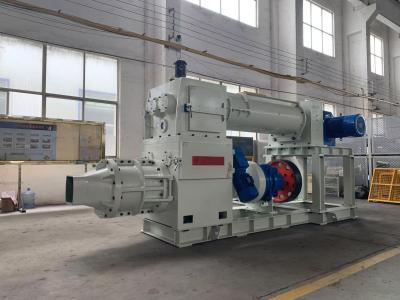 China Vacuum Extruder ED60-2.5 Automatic Clay Brick Making Machine 362kw 600mm Spiral for sale