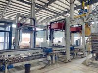 China Fully Automatic Palletless Brick Unloading Packaging System for Clay Brick Production Line 24h for sale