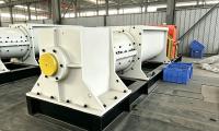 China Automatic Double Shaft Mixer Clay Brick Twin Shaft Mixing Equipment 75kW 3000mm for sale