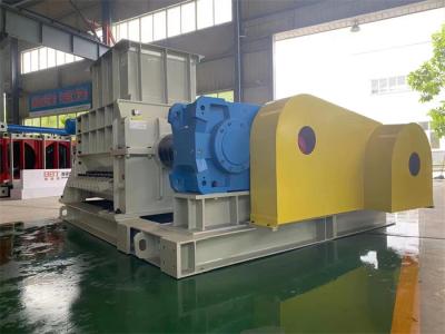 China TRA400×1000 Double Toothed Roller Crusher for Clay Blocks - 30-45 m³/hr Capacity, 8800 kg Weight for sale