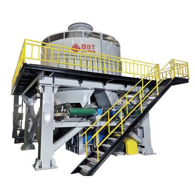 China Bentonite Wet Pan Mill 1850mm 40-50 m³/h for Clay Production Line for sale
