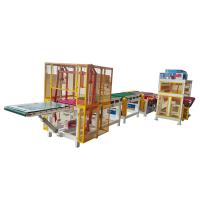 China Automatic Clay Brick Cutting Machine 2.1m Sliver Length 300mm Cutting Height 20 Cuts/Min for sale