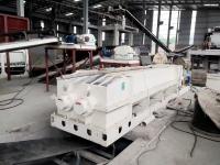 China Clay Brick Double Shaft Mixer 75kw 30-40m3/hr for Small Scale Brick Production Plant for sale