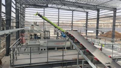 China Double Shaft Mixer TWGD3300 30-40 m³/h for Clay Brick Raw Material Mixing for sale