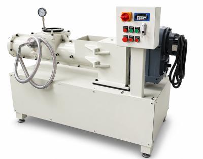 China Laboratory Vacuum Extruder 500kg/h for Clay Brick Sample Testing Laboratory Small Vacuum Extruder 500kg/h Capacity For Clay Brick Sample Making Formula Testing Lab Brick Extrusion Equipment for sale