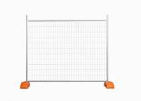 China Galvanized 42mm Portable Fencing Panels Chain Link Temporary Fence For Rental House for sale