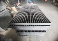 China Building Materials Steel Driveway Grates Grating 100X8mm Electrolytic Polishing for sale