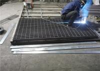 China Serrated Stainless Stair Treads Steel Grating for sale