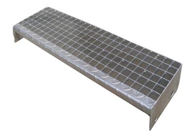 China Serrated Stainless Stair Treads Steel Grating for sale