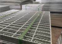 China Q235 Carbon Steel Platform Steel Grating Galvanized Serrated Square Shape for sale