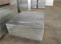 China Hot Dip Galvanized Mild Steel Grating Platform Explosion Proof for sale
