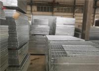 China Stainless Galvanized Stair Treads Steel Grating Catwalk Q235 305mm Width for sale