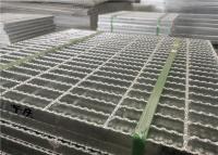 China Q235 Carbon Steel Platform Steel Grating Galvanized Serrated Square Shape for sale