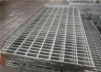 China Stainless Galvanized Stair Treads Steel Grating Catwalk Q235 305mm Width for sale