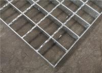 China Q235 Carbon Steel Platform Steel Grating Galvanized Serrated Square Shape for sale