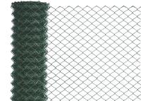 China Zinc Aluminum Alloy Diamond Chain Link Fence Roll 50x50mm 4ft for sale