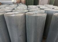 China Plain Weave 2x2 Galvanized Wire Mesh Fence 30 Meters Long 1/4 Inch for sale