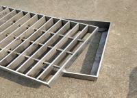 China Hot Dip Galvanizing Toothed Stainless Steel Bar Grating For Cement Plants for sale