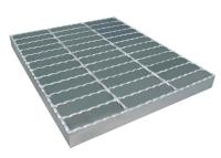 China 30*100mm Galvanized Welded Steel Grating Outdoor Metal Grate Walkway for sale