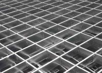 China Plain Weave Welded Steel Grating 50x5mm Galvanized Building Platform for sale